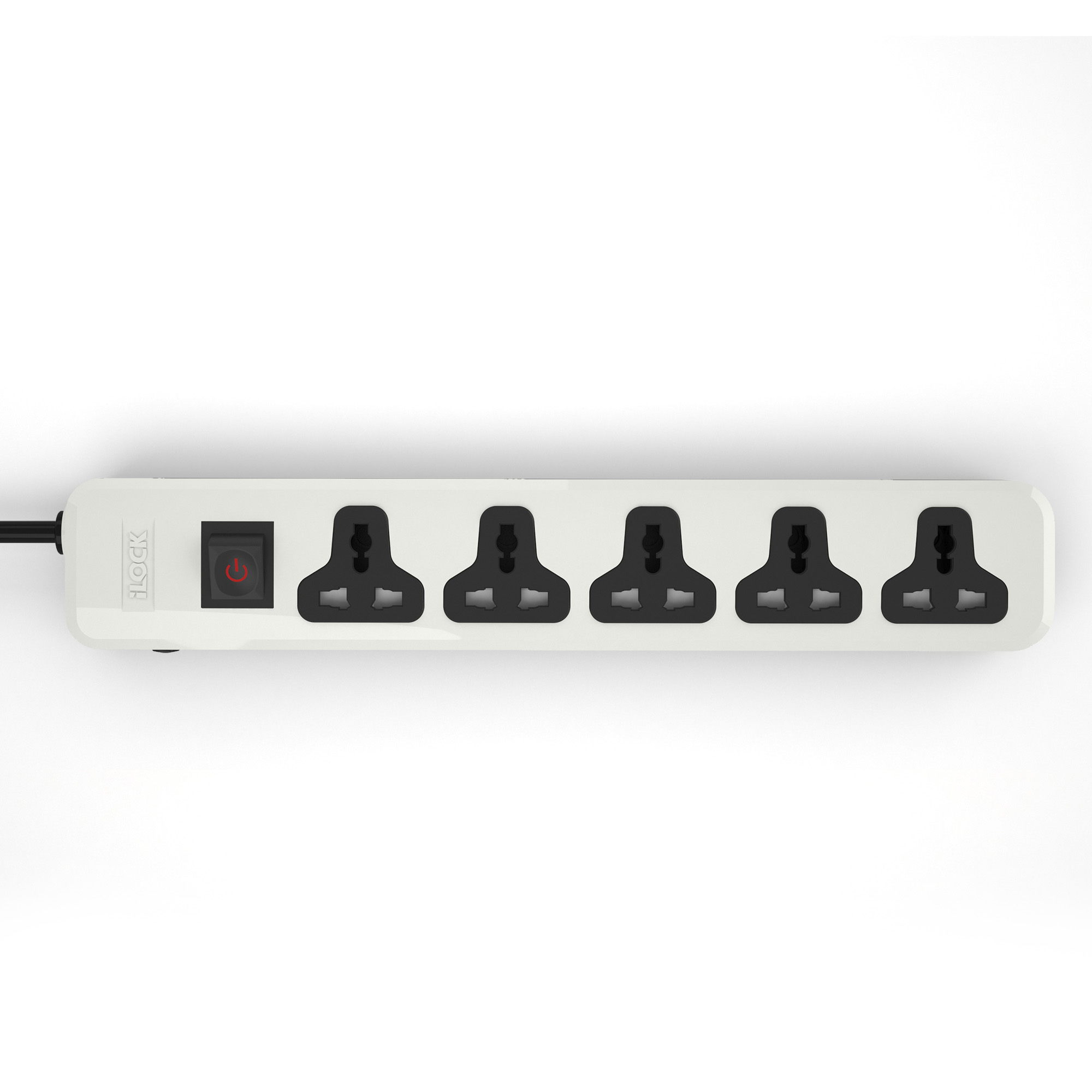 iLOCK power strip 5 universal outlets – (Basic) – iLock