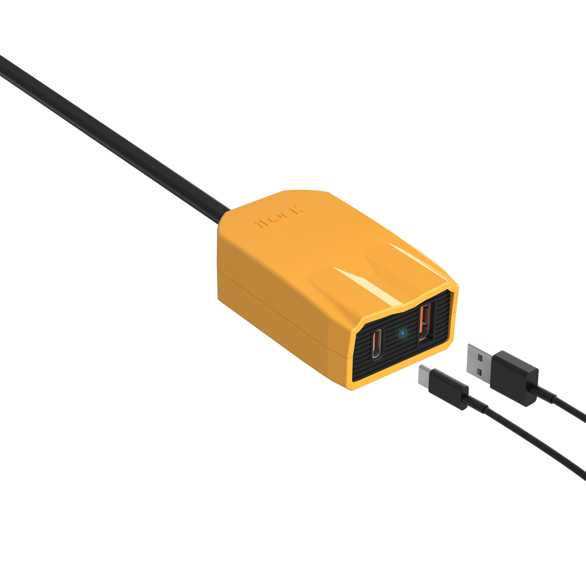 Mini Charger | Dual Port (Type-C & Type-A) | Fast Charging – iLock