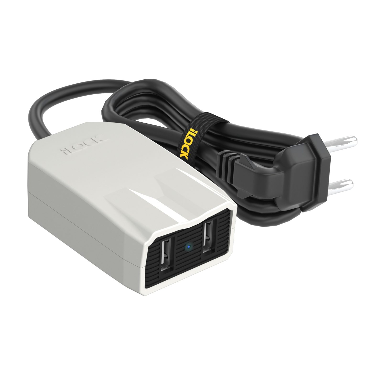 Mini Charger | Dual Port (2x Type-A) | Fast Charging – iLock