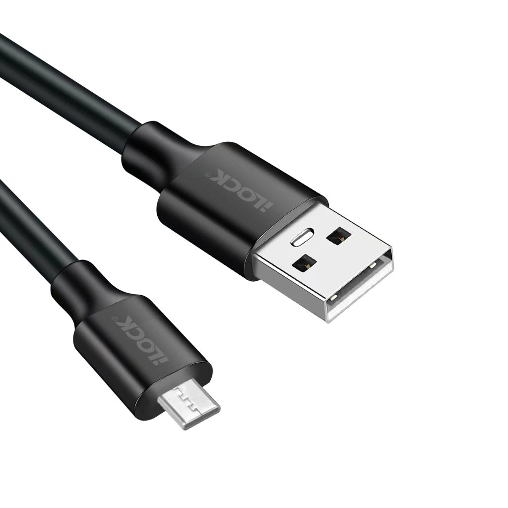 USB-A to Micro USB Cable | Fast Charging & Data Sync – iLock